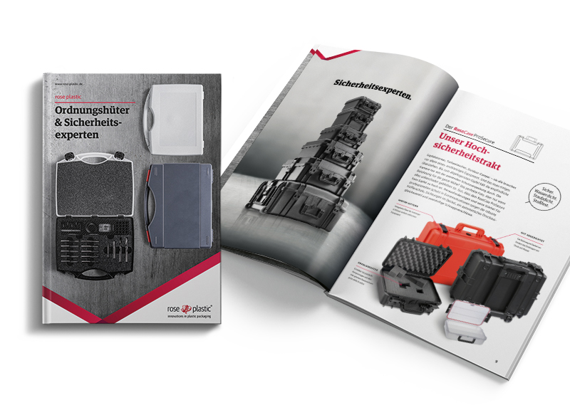 Out now! Packaging leaflet for plastic cases and foam solutions - rose ...