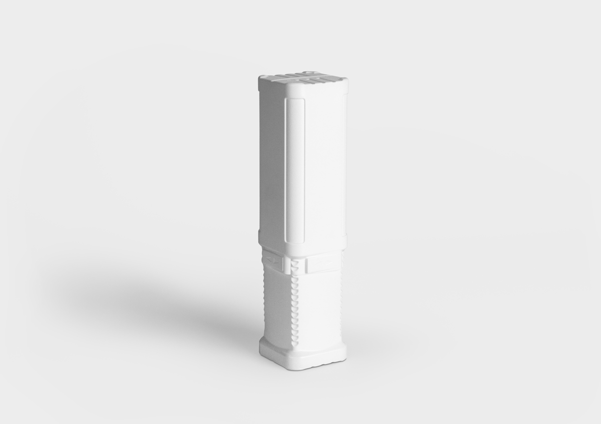 Plastic packaging made from sugar cane – rose plastic